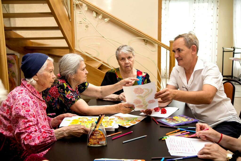 Huzurevi, bakımevi Dom dolgoletia, Soçi, foto