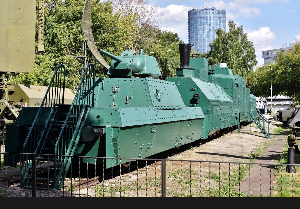Teknoloji anıtı Бронепаровоз Ов № 5067, Moskova, foto
