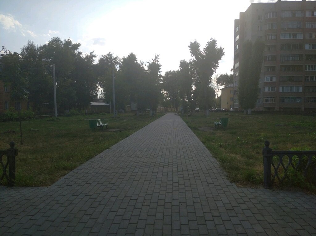 Kültür ve eğlence parkları сквер Чебышёва, Voronej, foto