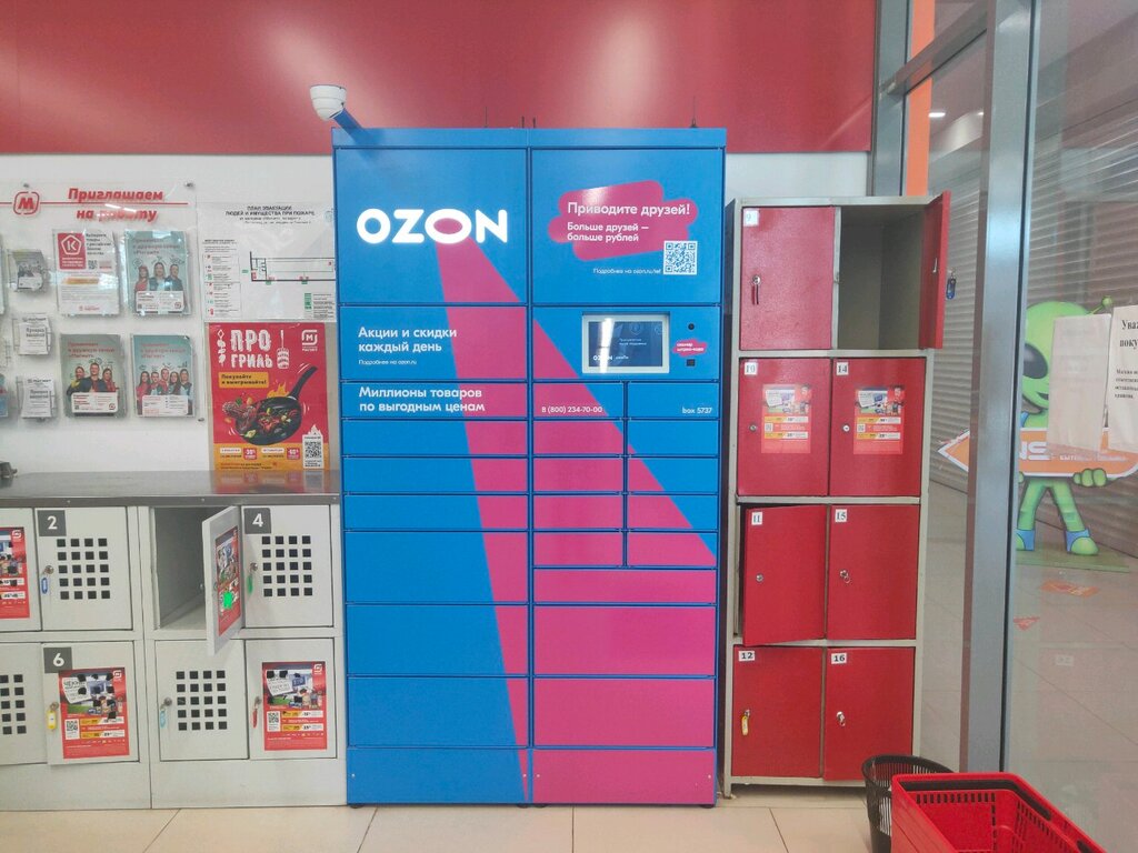Parsel otomatı Ozon почтомат, Volgograd, foto