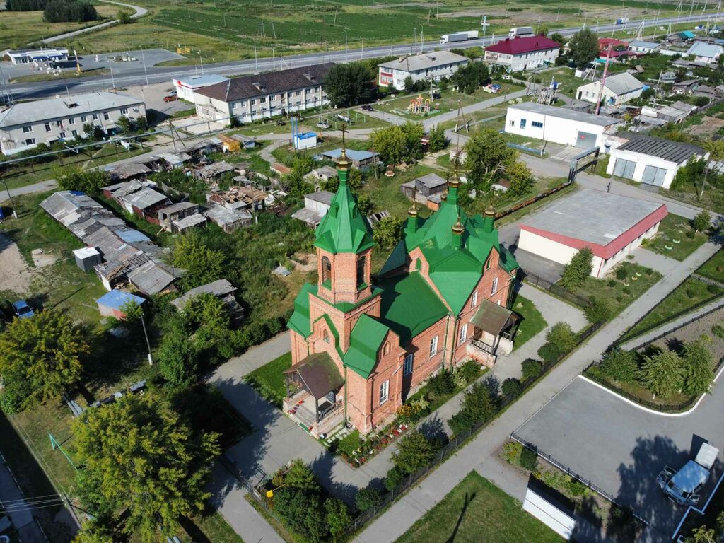 Ortodoks kiliseleri Church of Catherine the Great Martyr, Tümen (Tiumenskaya) oblastı, foto