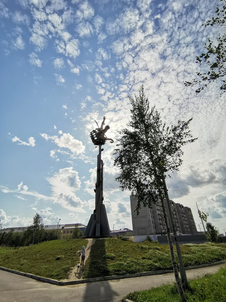 Teknoloji anıtı Экспозиция военной техники, Vorkuta, foto