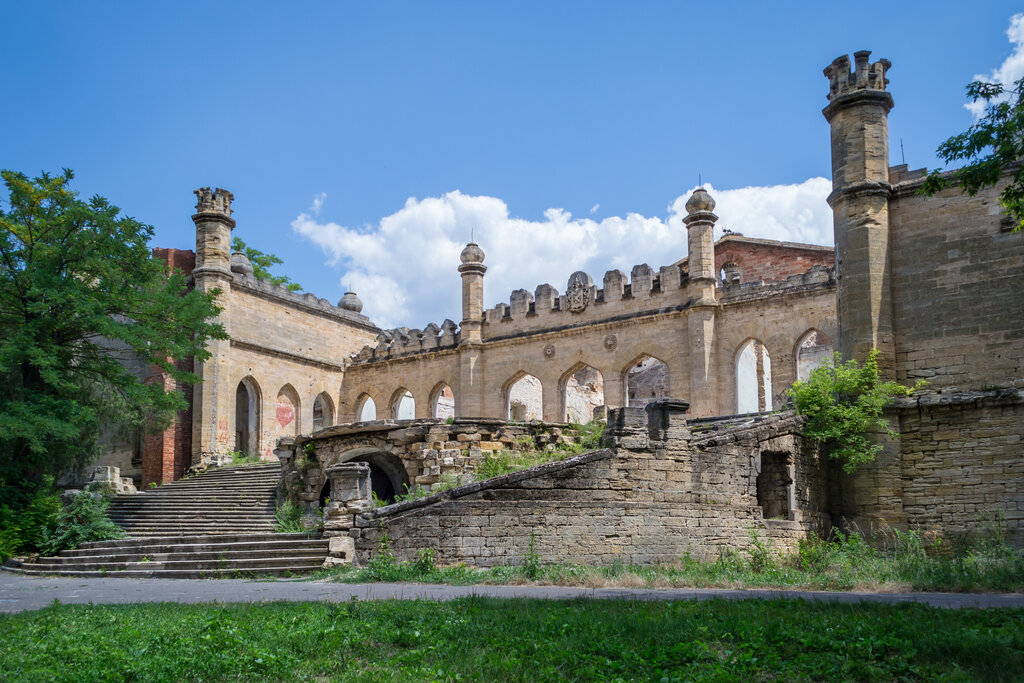 Turistik yerler Руины усадьбы Покровское, Odessa Bölgesi, foto