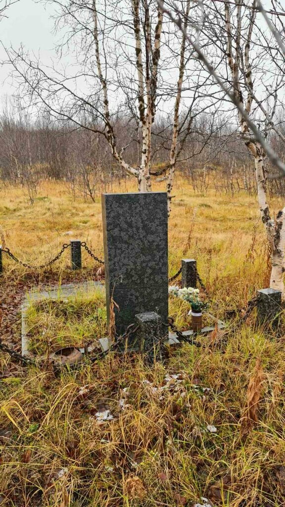 Anıt, heykel Братская могила, Murmanskaya oblastı, foto