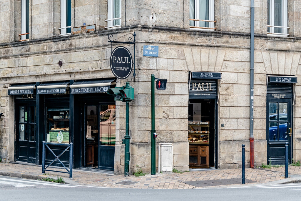 Kahve dükkanları Paul, Bordeaux, foto