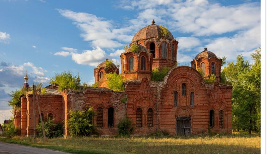Ortodoks kiliseleri Церковь Иоанна Богослова, Voronejskaya oblastı, foto