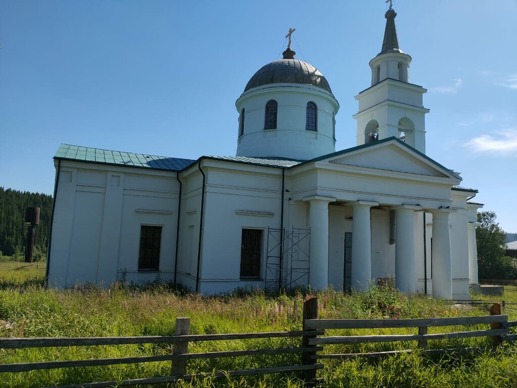 Ortodoks kiliseleri Церковь Богоявления Господня, Sverdlovskaya oblastı, foto