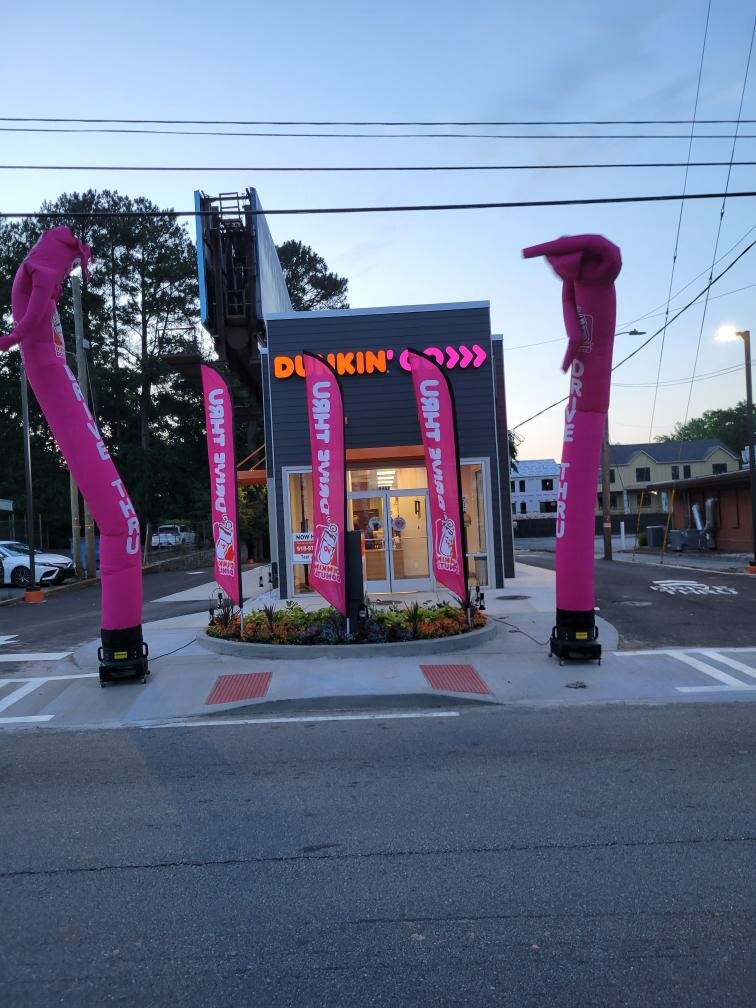 Kahve dükkanları Dunkin', Atlanta, foto