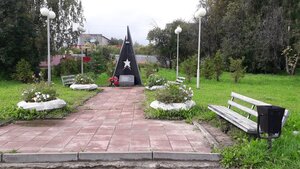 Воинам, погибшим при выполнении боевых задач (Republic of Karelia, Segezha), anıt, heykel  Segezha'dan