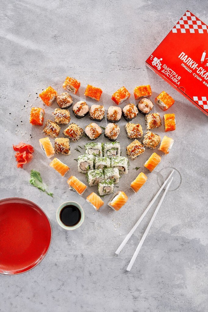 Suşi restoranı Palki-Skalki, Vologda, foto