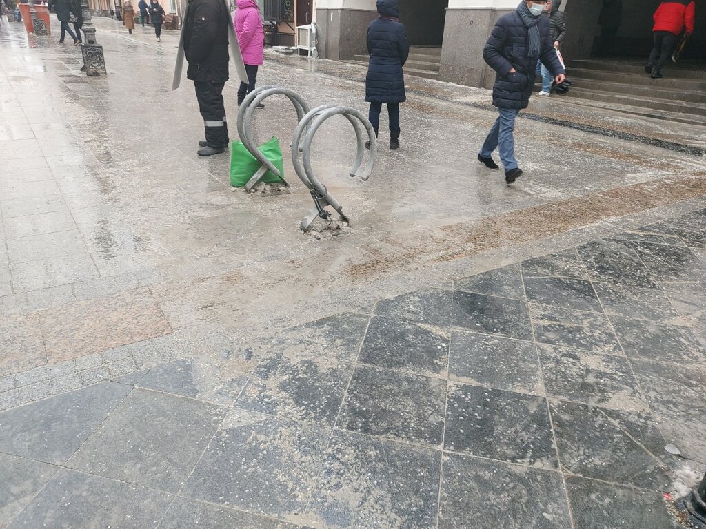 Bisiklet park yerleri Bicycle parking, Moskova, foto