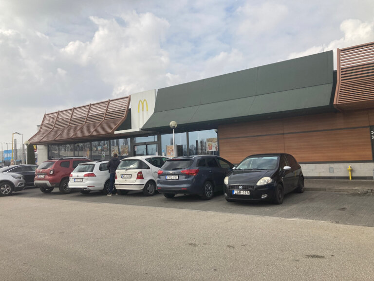 Fast food McDonald's, Gyor, foto