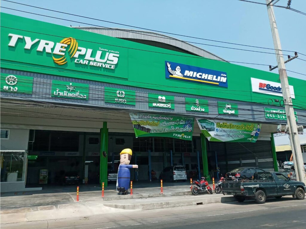 Jant ve lastikçiler Tyreplus Lopburi Lor Yang, Dünya, foto