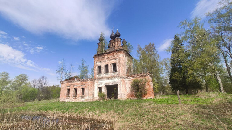 Ortodoks kiliseleri Церковь Рождества Христова, İvanovskaya oblastı, foto