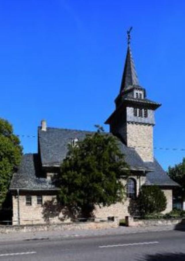 Dini dernekler Gustav-Adolf-Kirche Ingelheim am Rhein - Evangelische Gustav-Adolf-Kirchengemeinde Ingelheim, Renanya‑Palatinate, foto