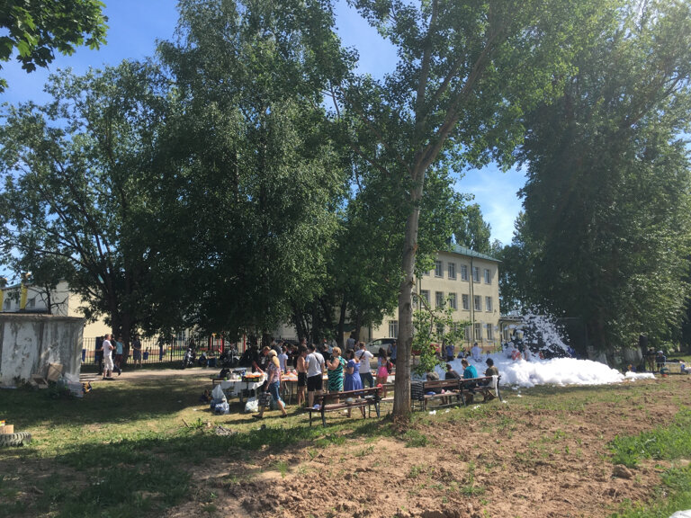 Yatılı okul Школа-интернат, Novgorodskaya oblastı, foto