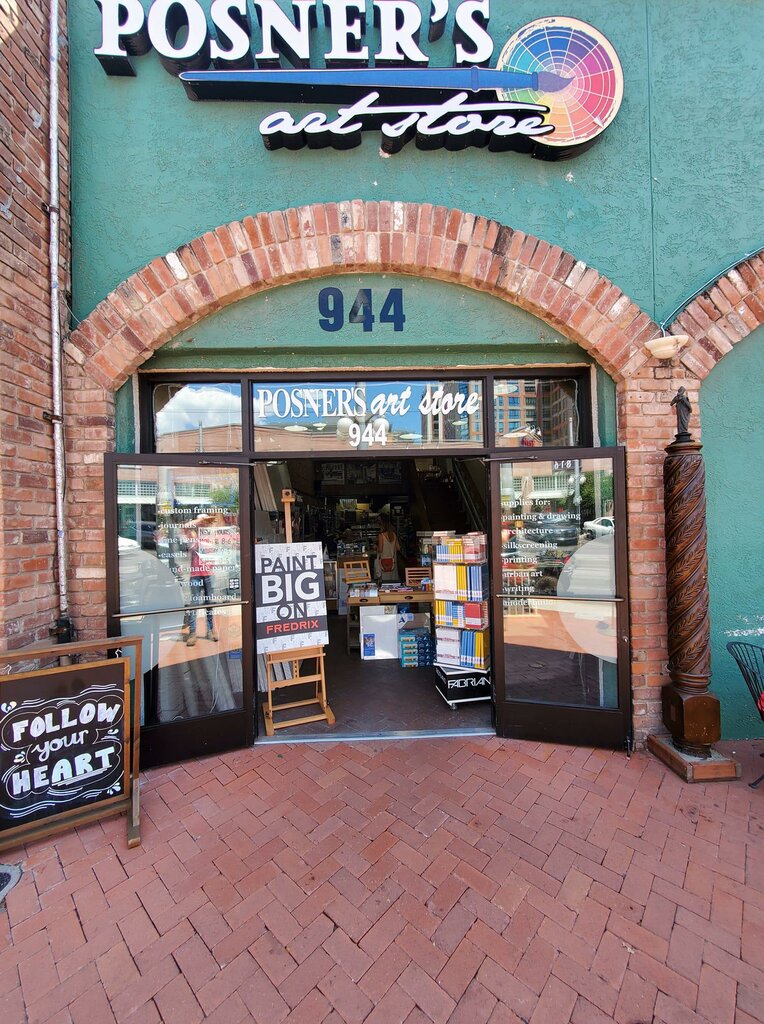 Hobi, elişi için ürünler Posner's Art Store, Tucson, foto