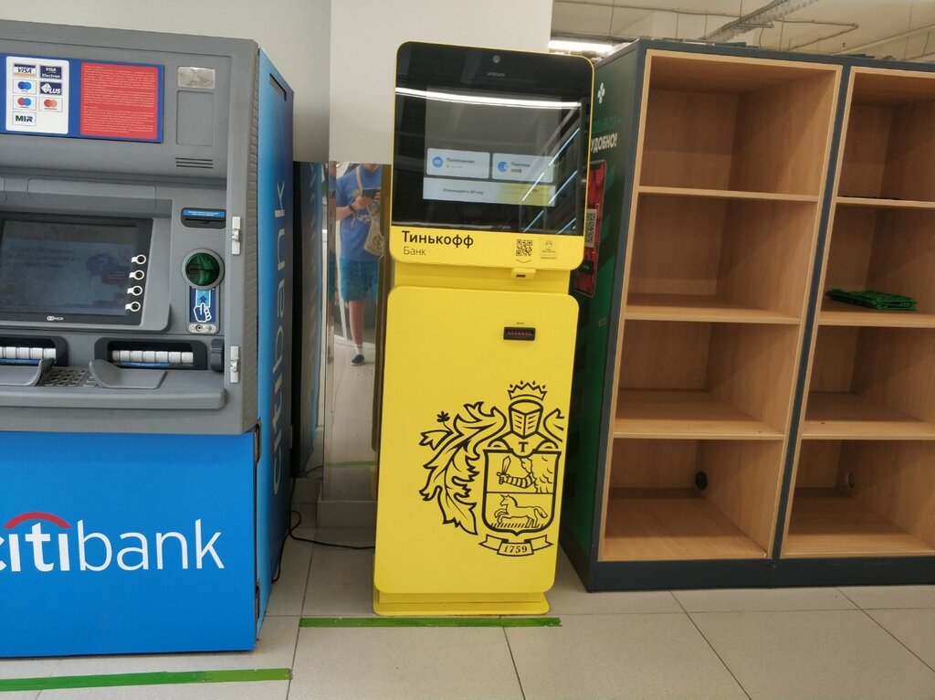 Ödeme terminali T-Bank, Moskova, foto