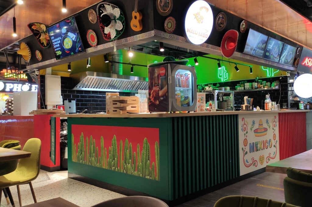 Kafe Nalu Baloo Mexico, Moskova, foto