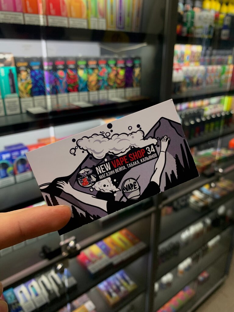 Elektronik sigara satış noktaları New Vape shop 34, Volgograd, foto