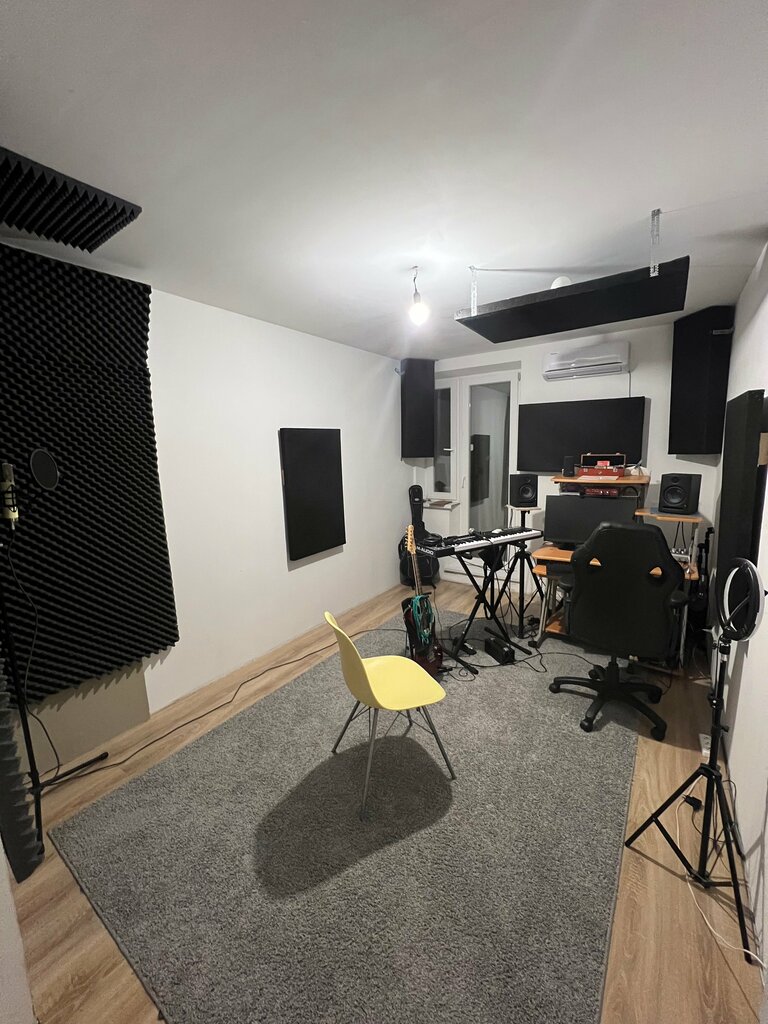 Ses kayıt stüdyoları Blessed Records, Saint‑Petersburg, foto