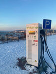 Electric car charging station (Sakhalin Region, Korsakov, Primorskiy bulvar), elektrikli oto şarj istasyonları  Korsakov'dan