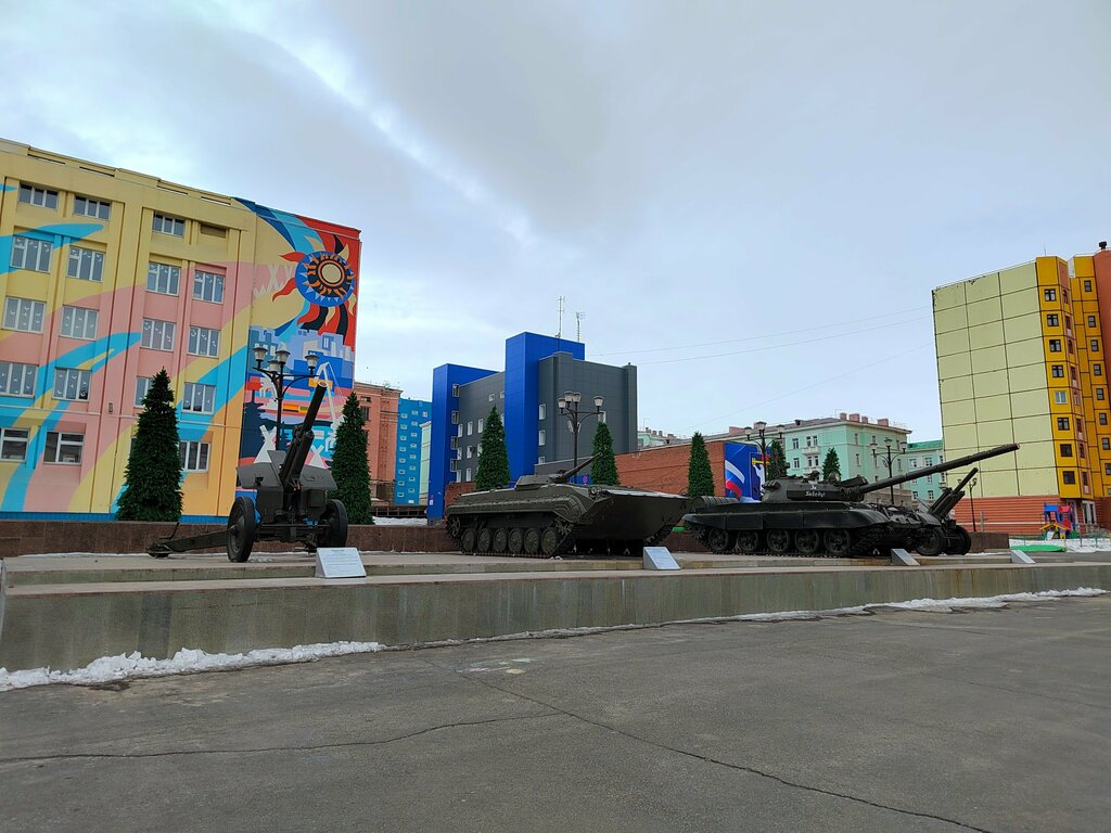 Teknoloji anıtı Гаубица, Norilsk, foto