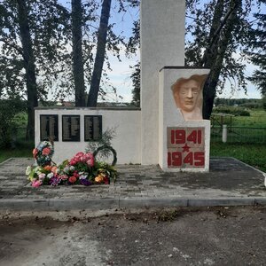 Героям Великой Отечественной войны 1941-1945 гг. (Tomsk Region, Kozhevnikovskiy rayon, selo Yelgay), anıt, heykel  Tomskaya oblastından