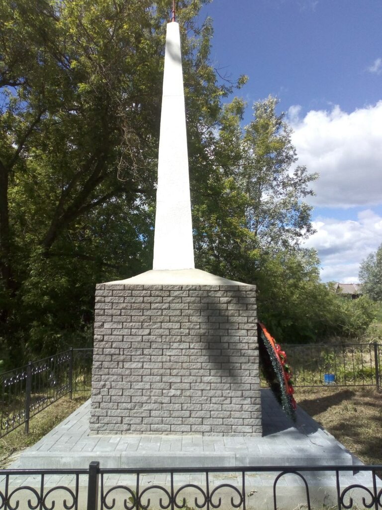 Anıt, heykel Воинам, погибшим в Великой Отечественной войне 1941-1945 гг., Nijegorodskaya oblastı, foto