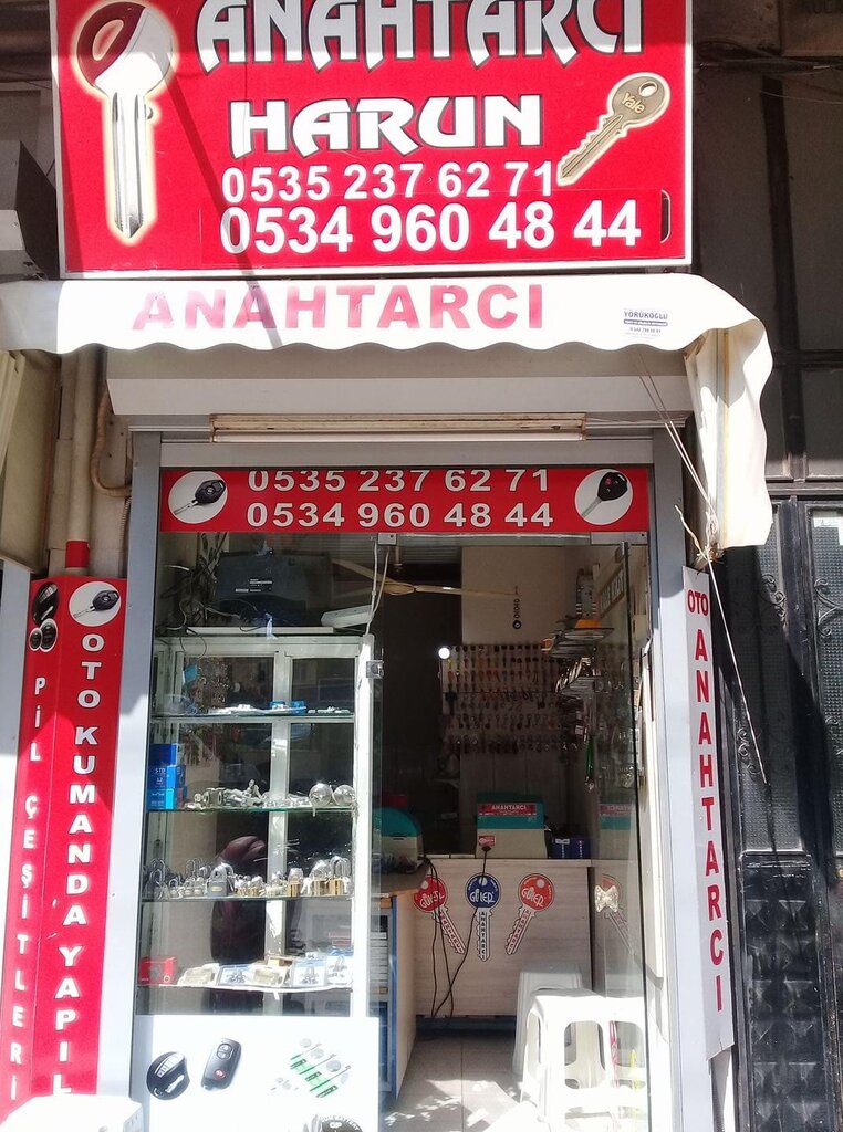 Anahtar ve kapı üreticileri Anahtarcı Harun, Mersin, foto