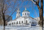 Chapel of the Holy Water at the Cathedral of Saint Nicholas the Wonderworker (Orenburg, mikrorayon Verkhniy Forshtadt), şapel, haç anıtı  Orenburg'dan