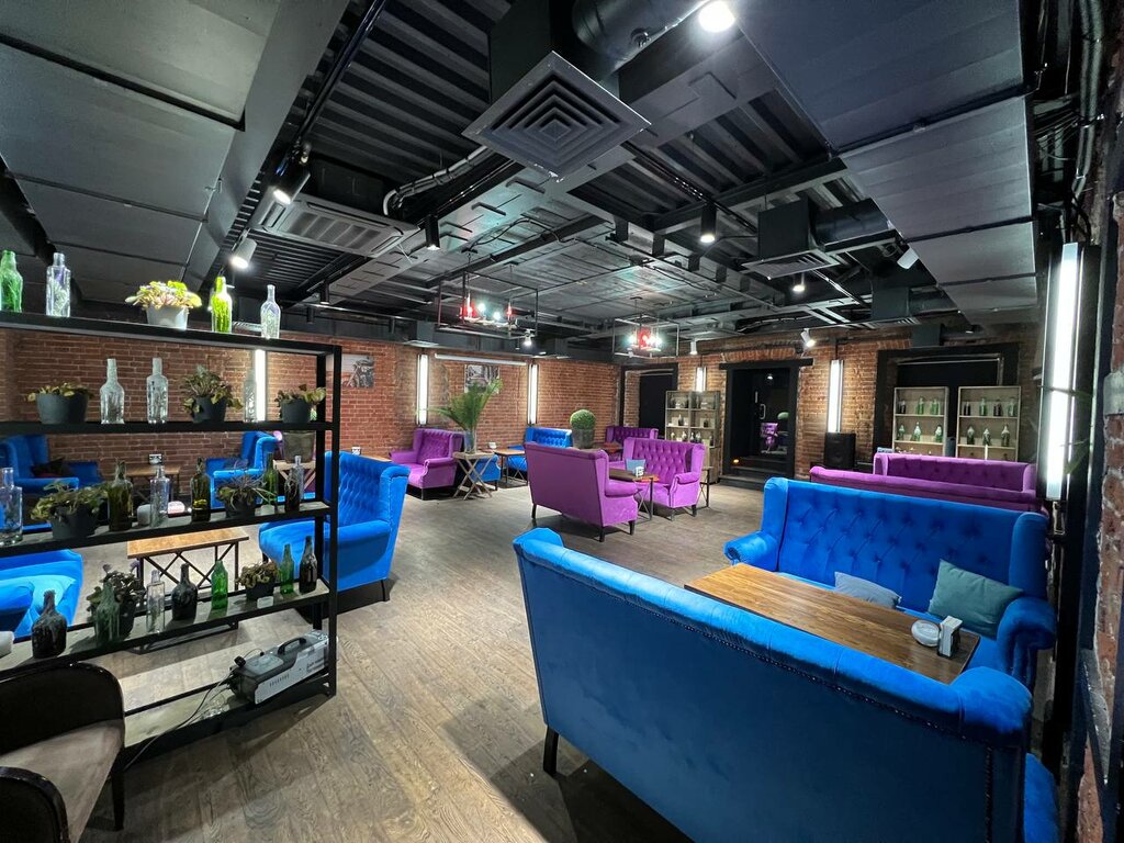 Nargile kafeler Loft Bar, Moskova, foto