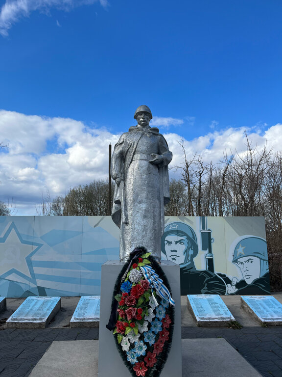 Anıt, heykel Героям Великой Отечественной войны, Vologodskaya oblastı, foto