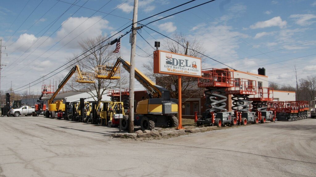 Kiralama noktası Del Lift Rentals & Sales, Ohio Eyaleti, foto