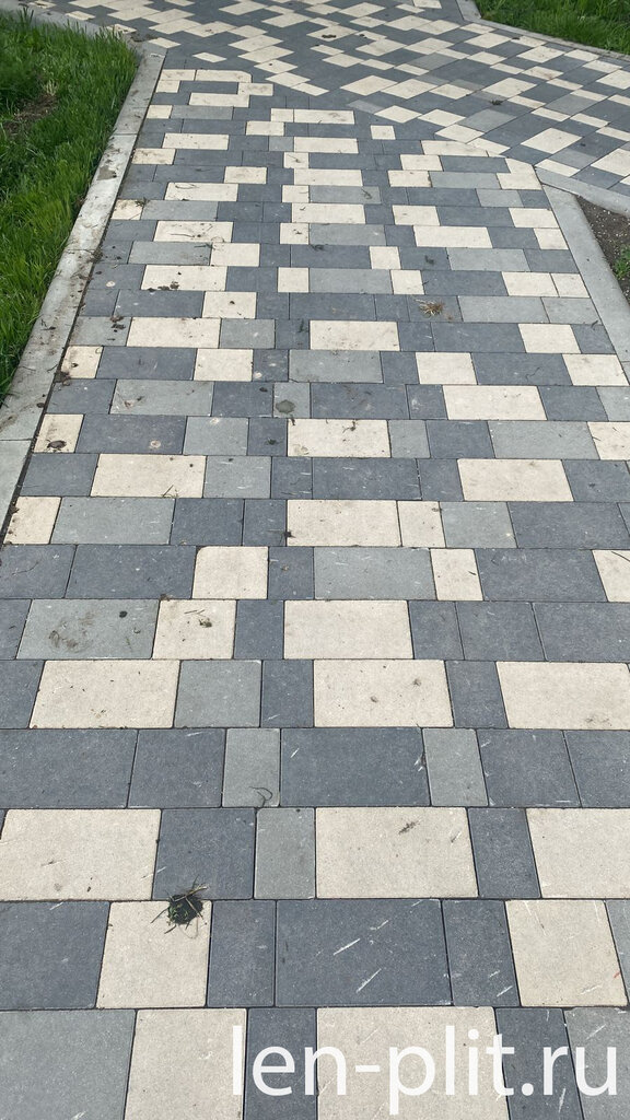 Kaldırım taşları Leningrad tiles, Saint‑Petersburg, foto