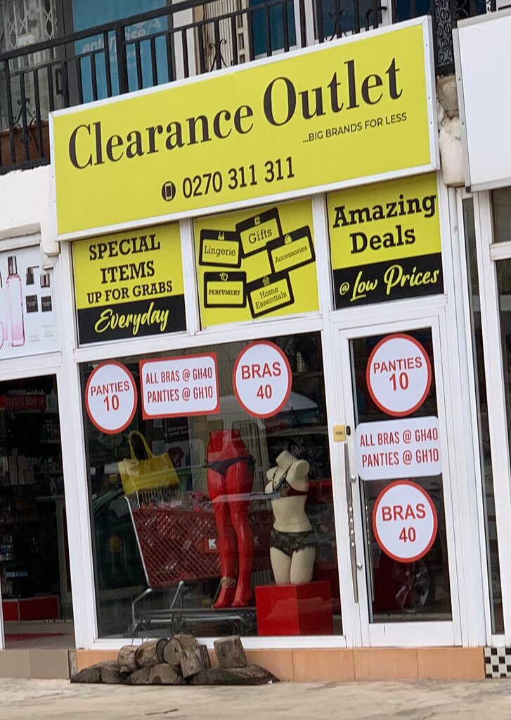 Giyim mağazası Clearance outlet, Dünya, foto