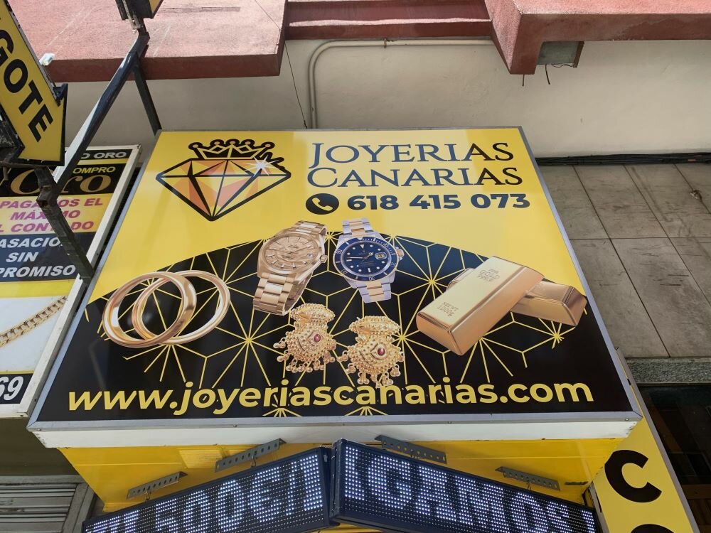 Kuyumcu atölyeleri Joyerías Canarias Rambla Pulido, Santa Cruz de Tenerife, foto