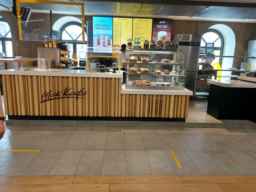 Kafe McCafe, Moskova, foto