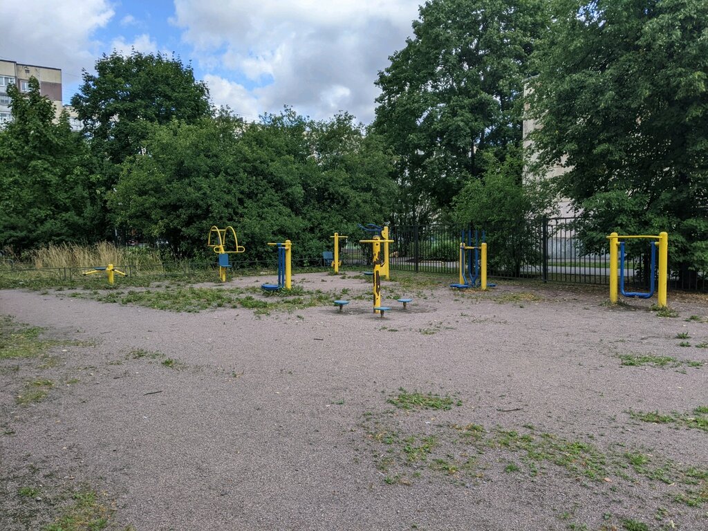 Spor alanı Уличные тренажёры, Saint‑Petersburg, foto