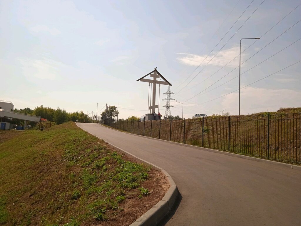 Şapel, haç anıtı Поклонный крест, Nijni Novgorod, foto