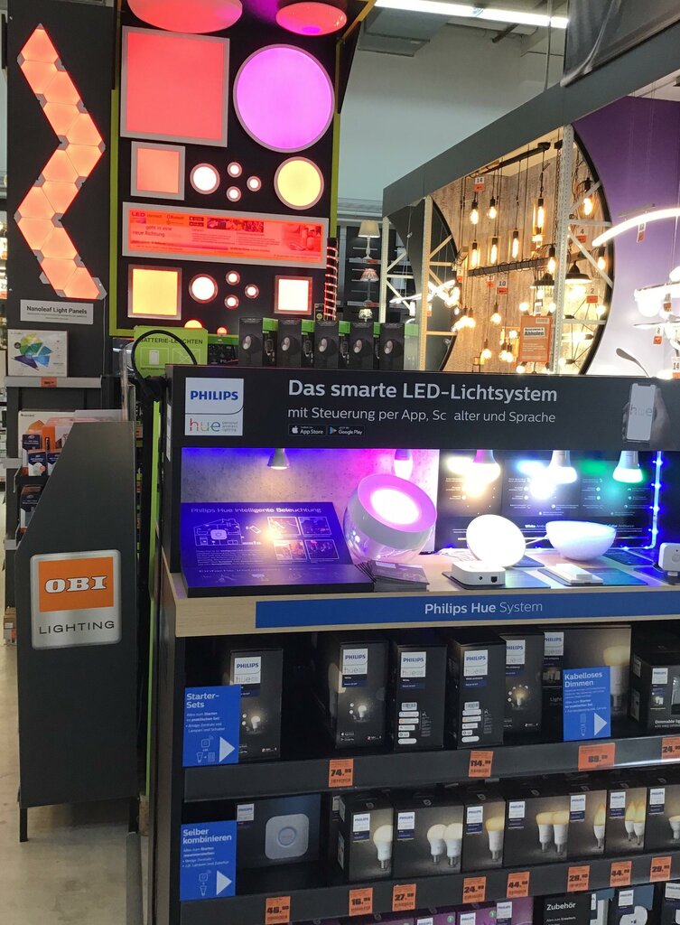 i̇nşaat malzemeleri toptan OBI Markt Annaberg-Buchholz, Saksonya, foto