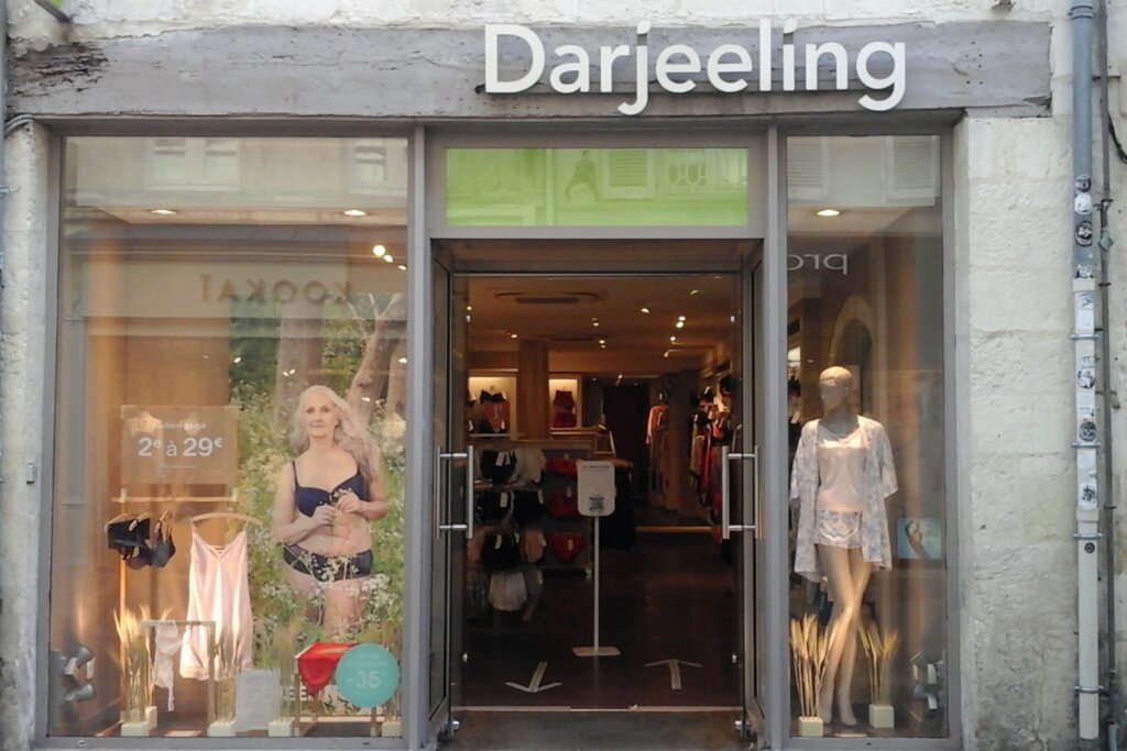 Giyim mağazası Darjeeling lingerie, La Rochelle, foto