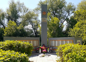 Мемориальный комплекс (Ryazan Region, Mikhaylovskiy munitsipalny okrug, selo Shchetinovka), anıt, heykel  Riazanskaya oblastından