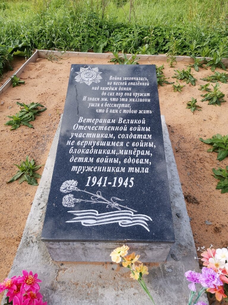 Anıt, heykel Ветеранам Великой Отечественной войны, Vologodskaya oblastı, foto