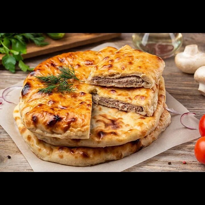 Ekmek fırını Osetinskie pirogi Nart, Mytişçi, foto