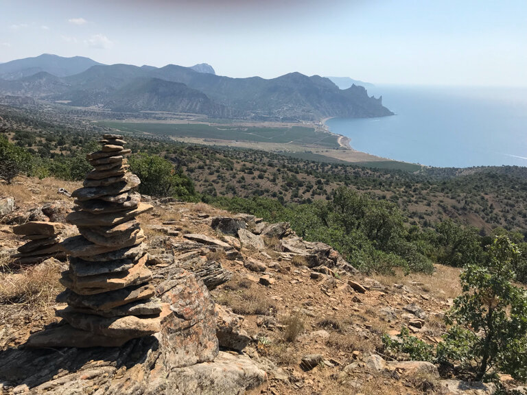 Turistik yerler Ruins of Ai-Foka, Kırım Cumhuriyeti, foto