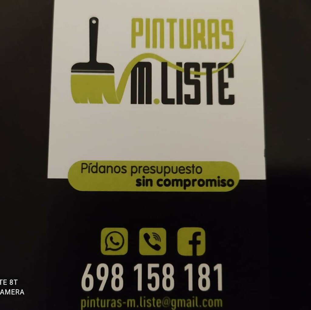 Boya ekipmanları Pinturas M. Liste, Lugo, foto
