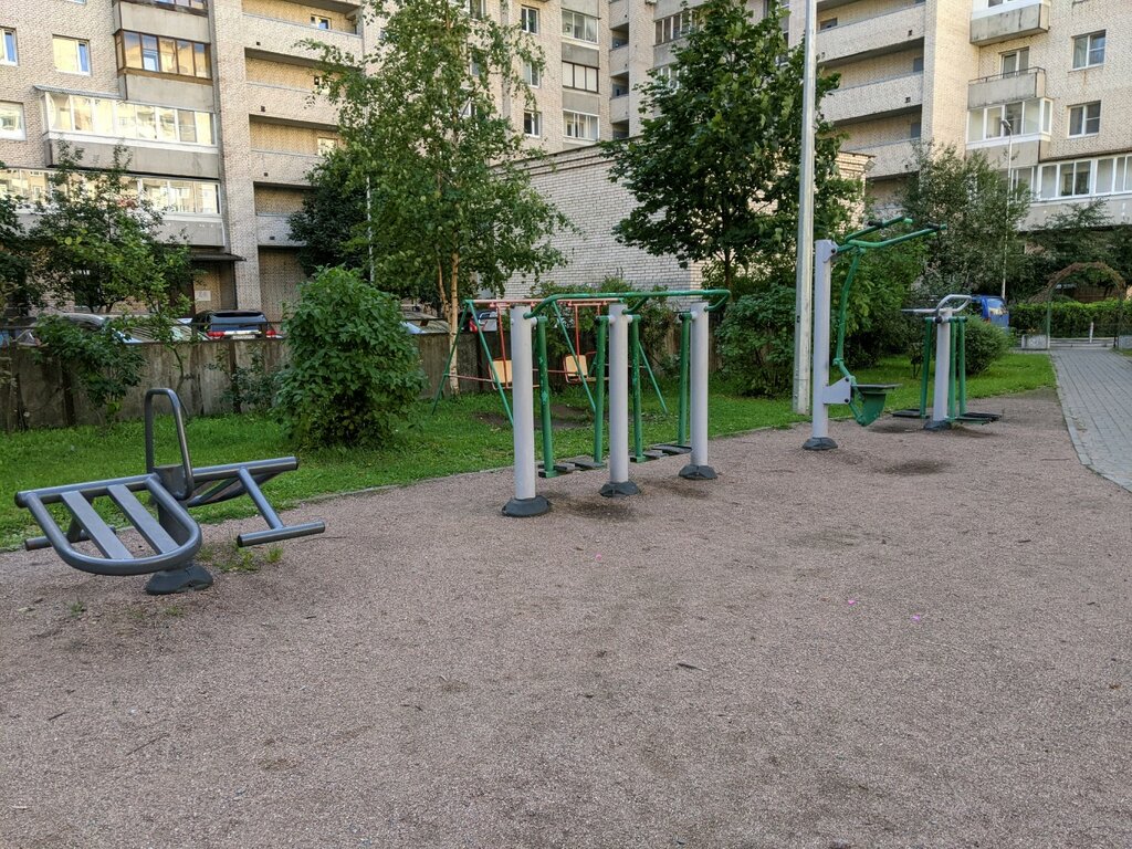 Spor alanı Уличные тренажёры, Saint‑Petersburg, foto