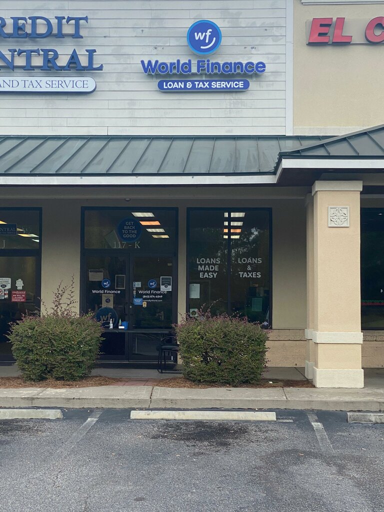 Kredi komisyoncuları World Finance, Güney Carolina, foto