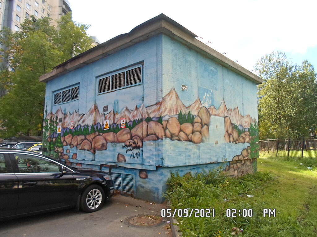 Mühendislik altyapısı Трансформаторная подстанция № 17802, Saint‑Petersburg, foto